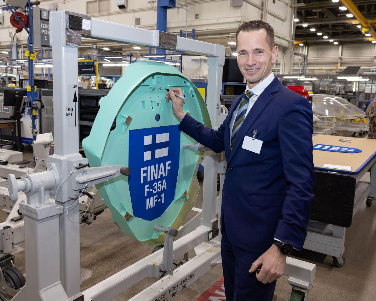 Production of Finland’s first F-35 fighters progressing - Maavoimat ...